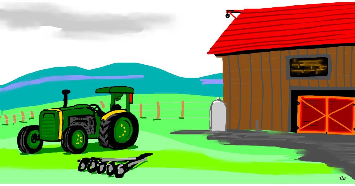 Watch Swimmer draw Tractor!