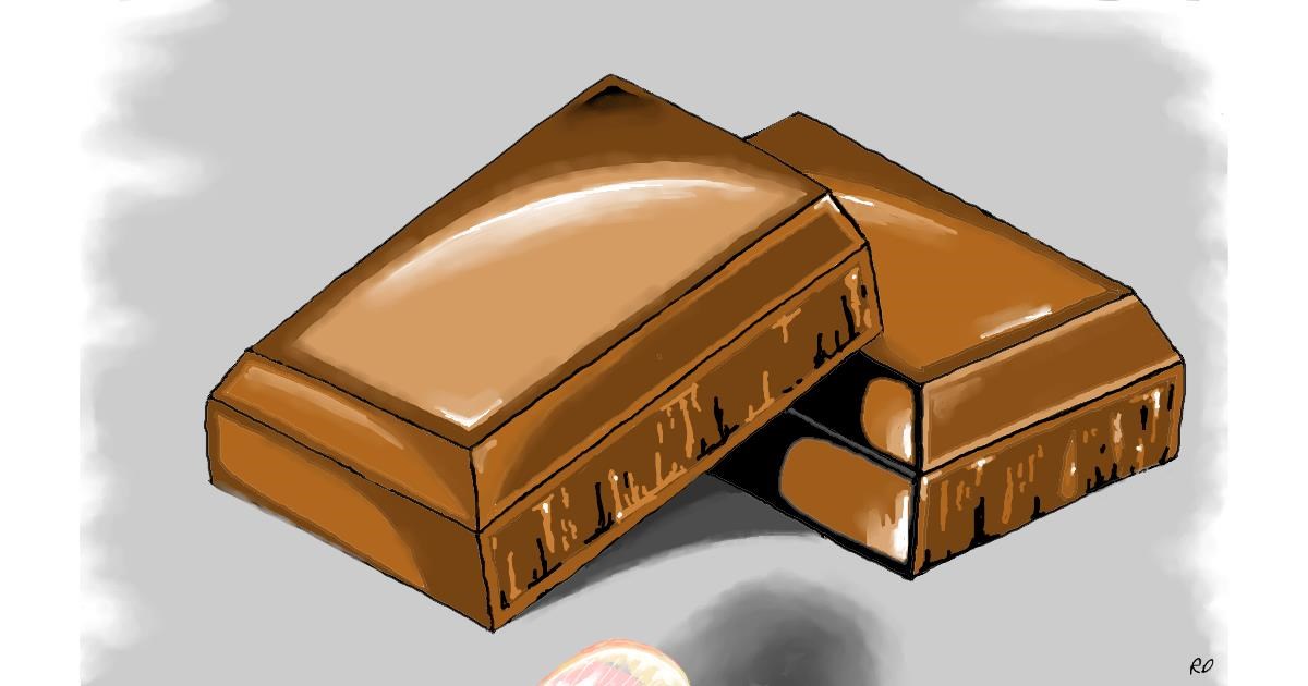 Watch flowerpot draw Chocolate!