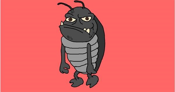 Drawing of Cockroach by Aubreyp06 - Drawize Gallery!