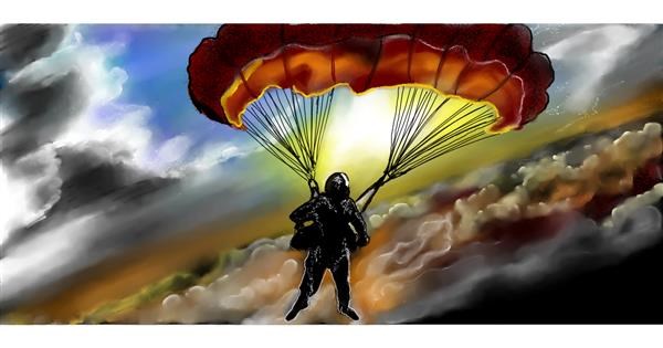 Parachute Drawing - Gallery and How to Draw Videos!
