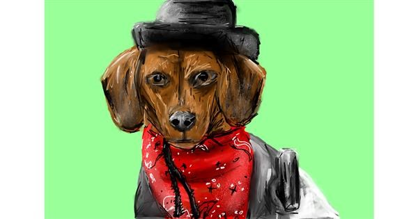 Drawing of Cowboy by Mia - Drawize Gallery!