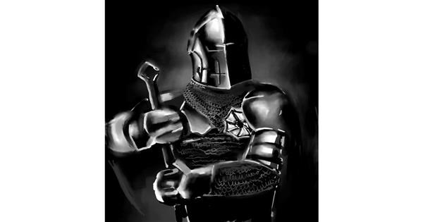Drawing of Knight by ⋆su⋆vinci彡 - Drawize Gallery!