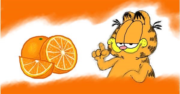 Drawing of Orange by InessA - Drawize Gallery!