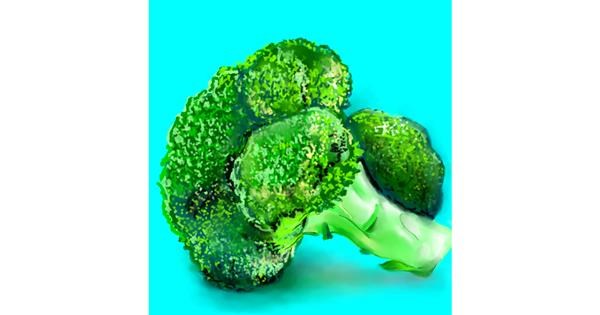 Drawing of Broccoli by ⋆su⋆vinci彡 - Drawize Gallery!