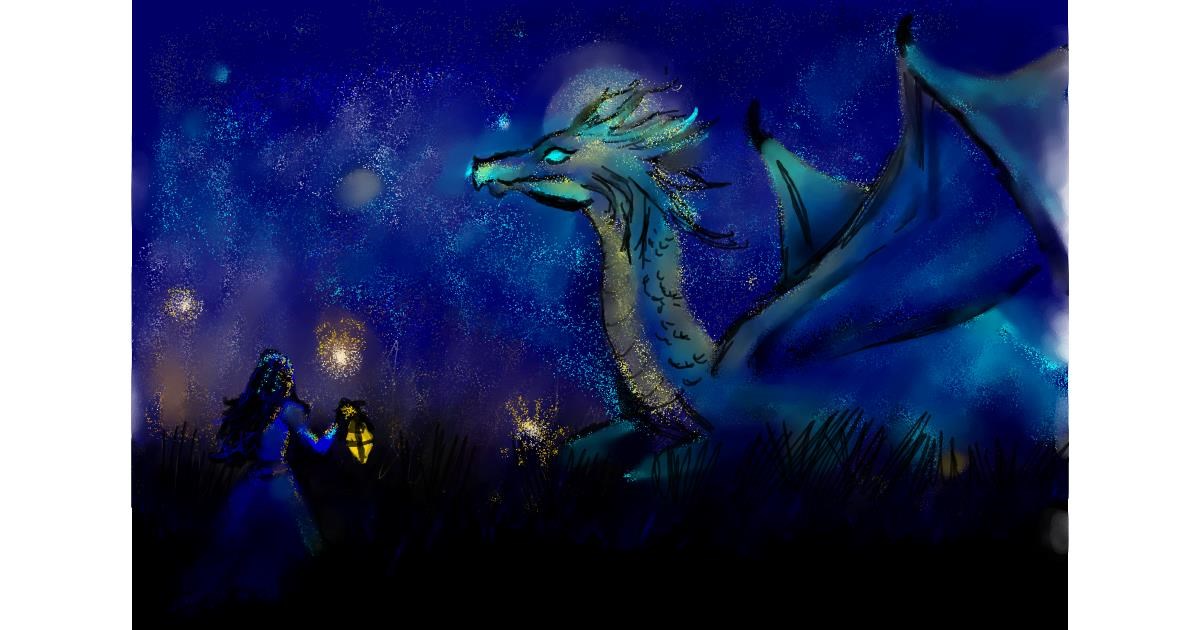 Pogledajte kako Mea crta Zmaj!