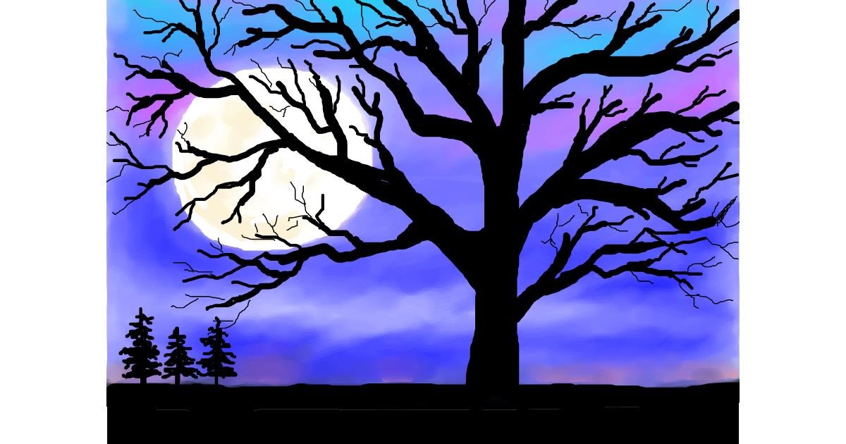 Watch Debidolittle draw Tree!