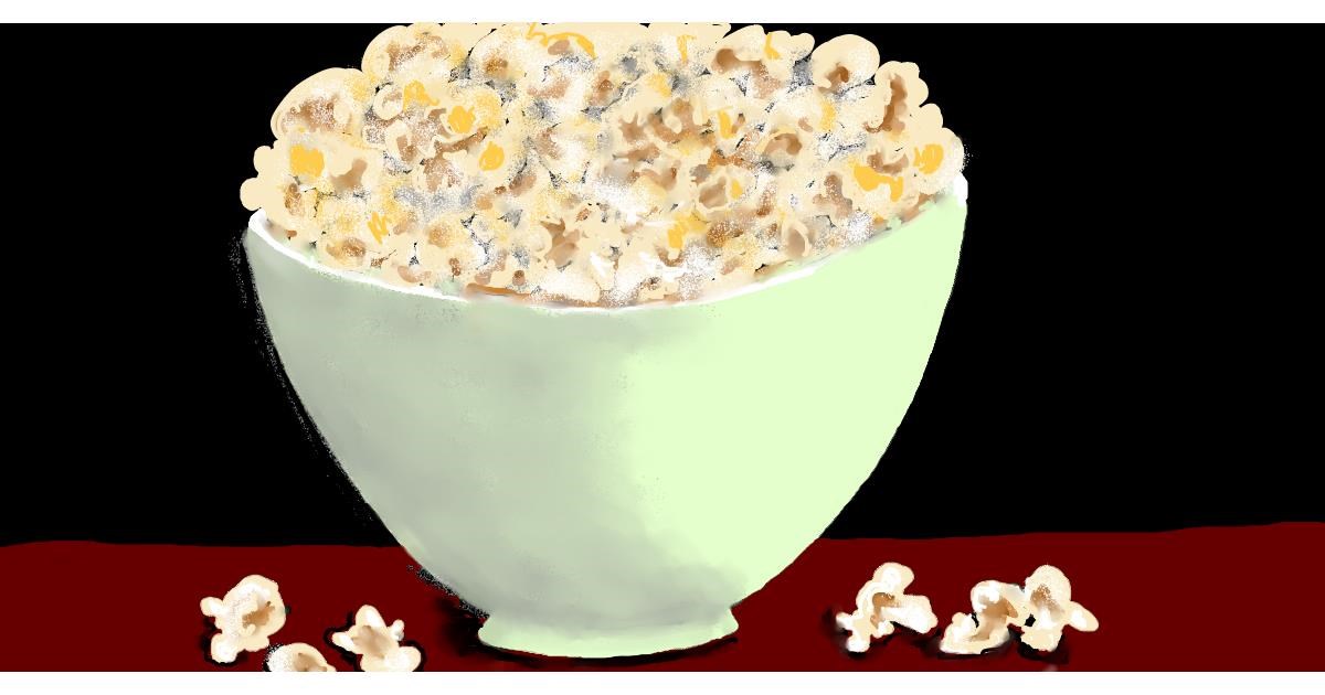 Watch SAM AKA MARGARET draw Popcorn!