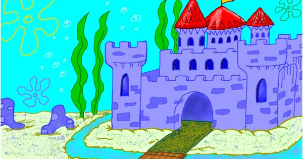 Drawing of Castle by InessA - Drawize Gallery!