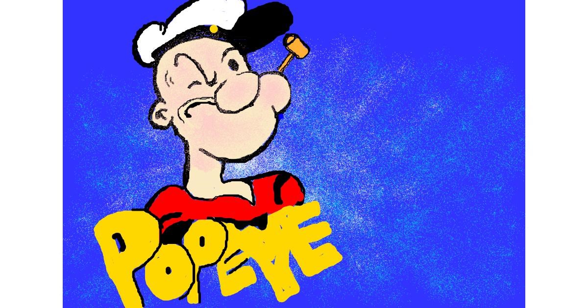 Watch Debidolittle draw Popeye!