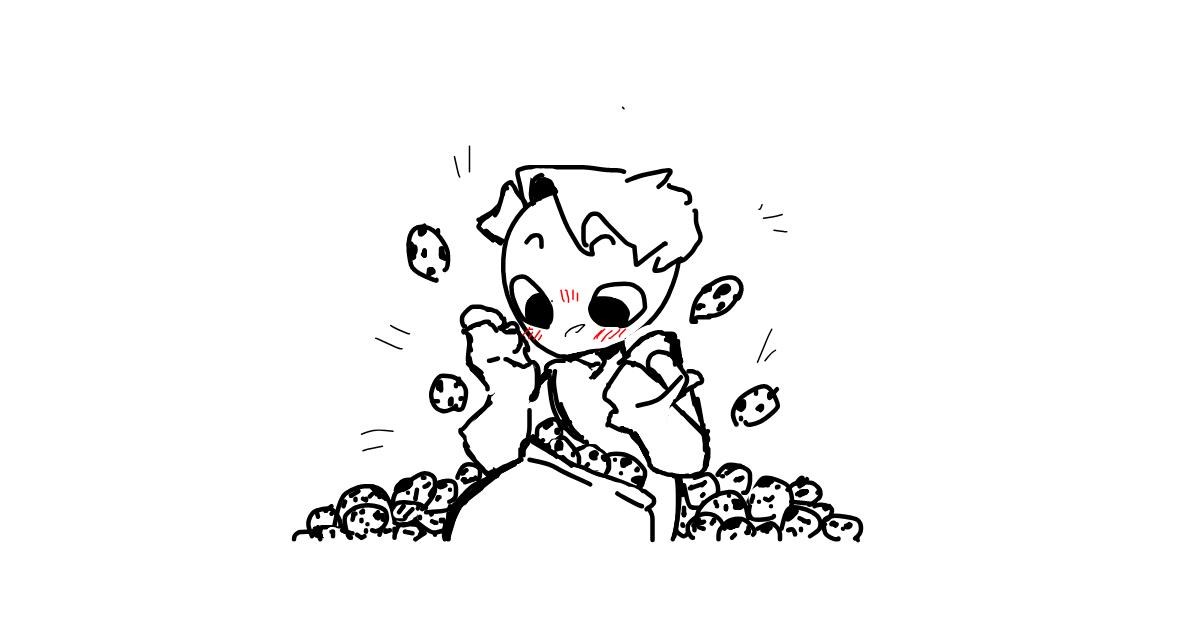 Watch meep draw Cookie!