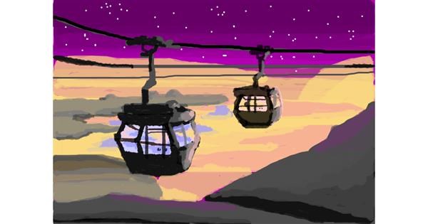 Cable car Drawing - Gallery and How to Draw Videos!