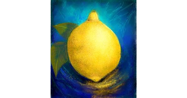 Drawing of Lemon by Sarahsays - Drawize Gallery!