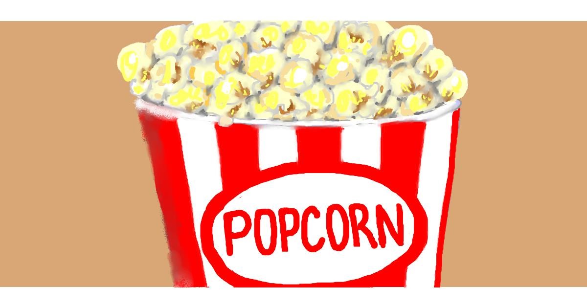 Watch SAM AKA MARGARET draw Popcorn!