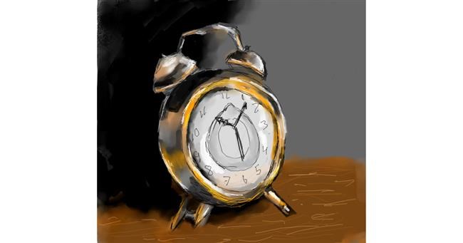 Drawing of Alarm clock by emrys - Drawize Gallery!