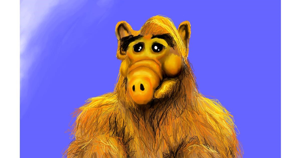 Watch Gabby draw Alien!