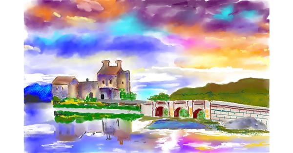 Castle Drawing by GJP - Drawize Gallery!