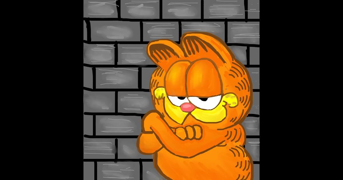 Watch KayXXXlee draw Garfield!
