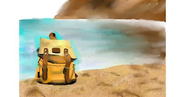 Drawing of Backpack by Percabeth Everlark - Drawize Gallery!