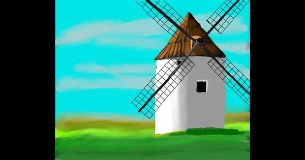 Drawing of Windmill by ImagineBastille - Drawize Gallery!