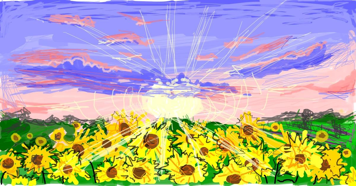 Watch Paranoia draw Sunflower!