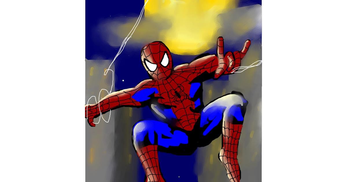 Watch Put3 draw Spiderman!