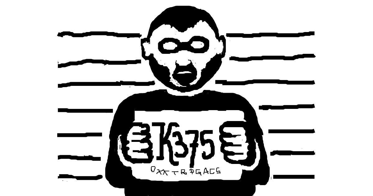 Drawing of Burglar by Paranoia - Drawize Gallery!