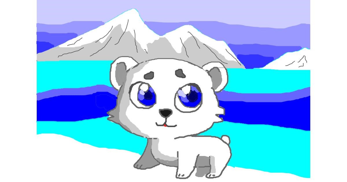 Polarni medvjed - crtež od autora: Jimmah - Drawize galerija!