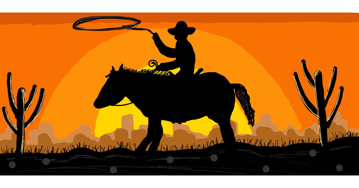Watch winner draw Cowboy!
