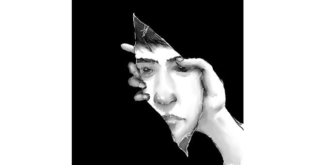 Drawing of Mirror by Never - Drawize Gallery!