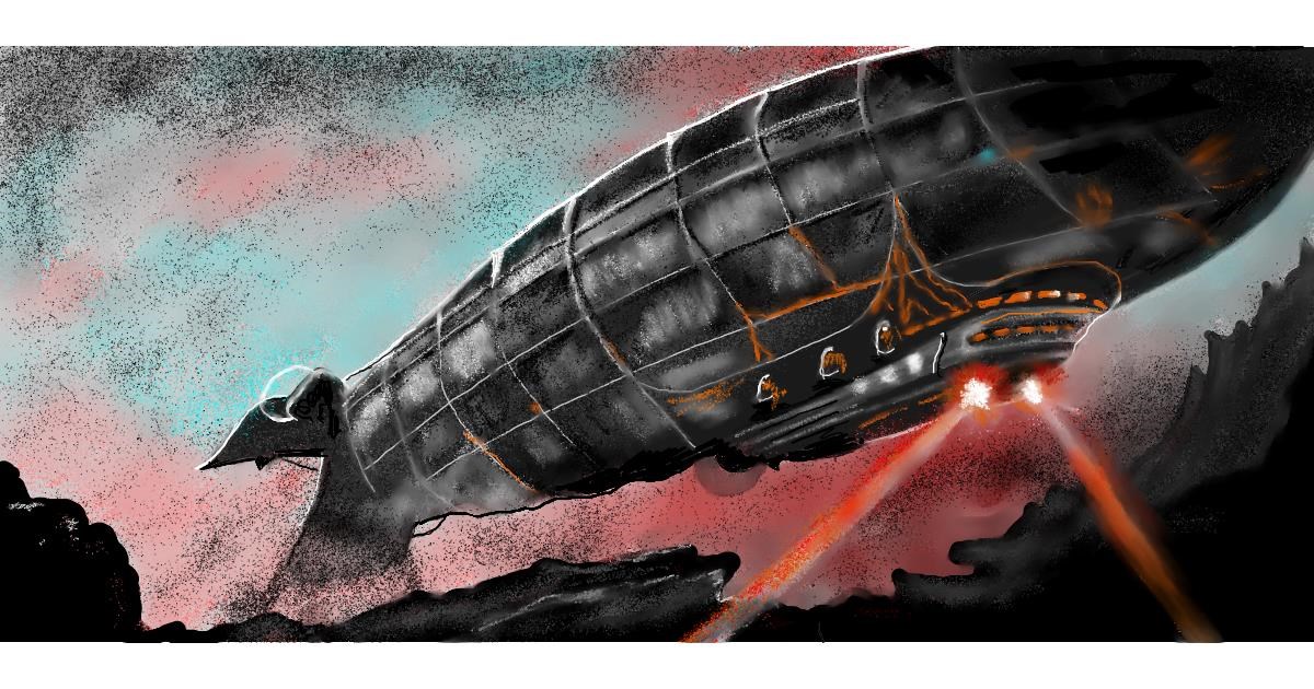 Zeppelin Drawing - Gallery and How to Draw Videos!