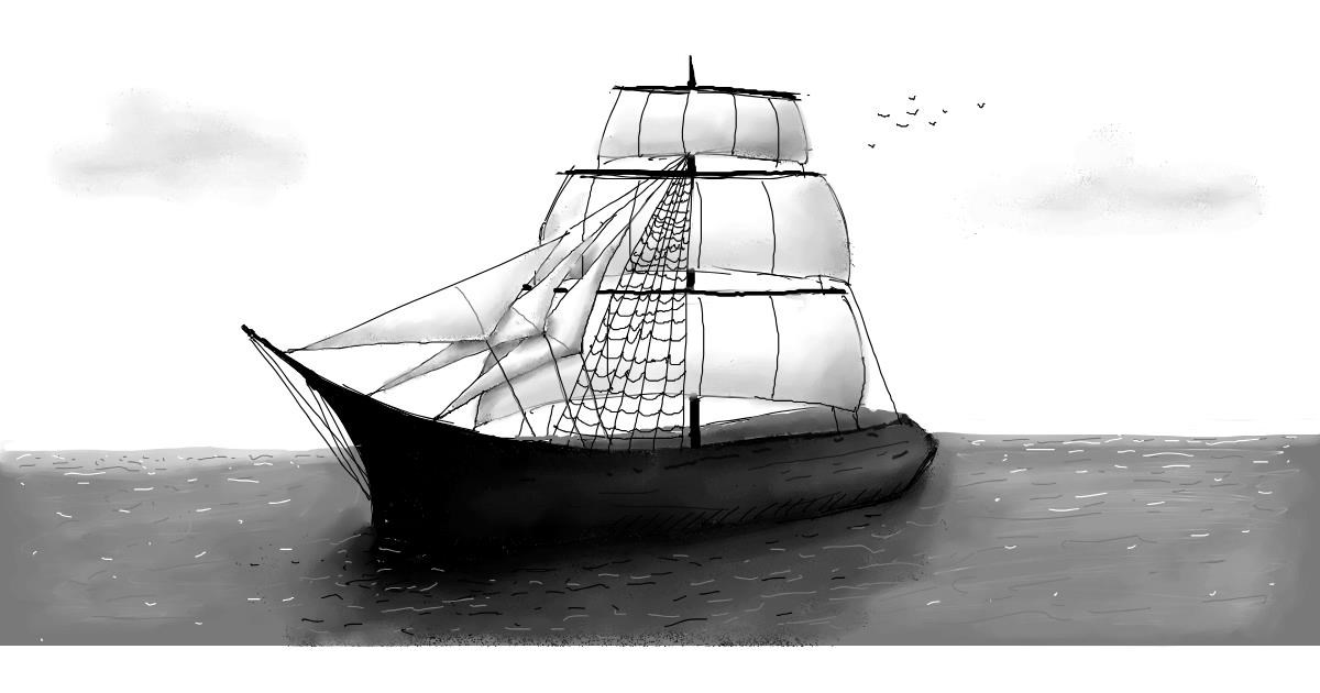 Watch .... draw Sailboat!
