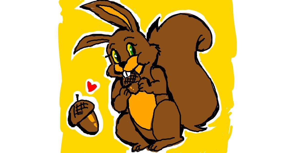 Watch Annyeo draw Squirrel!