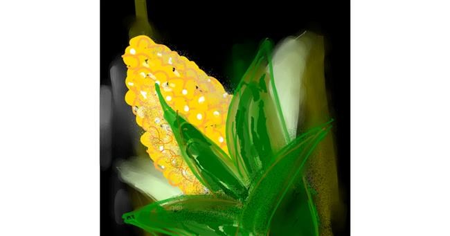 Drawing of Corn by Eclat de Lune - Drawize Gallery!