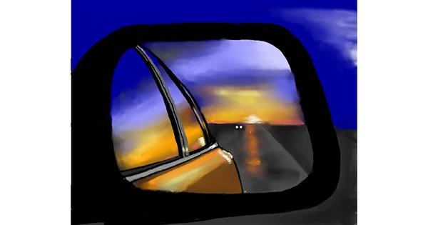 Drawing of Mirror by Cec - Drawize Gallery!