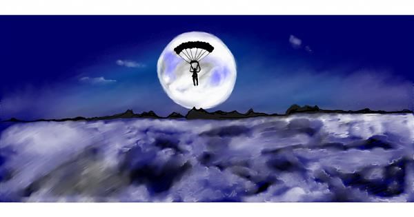 Drawing of Parachute by Chaching - Drawize Gallery!