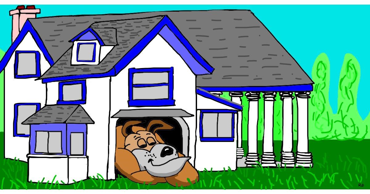 Dog house Drawing - Gallery and How to Draw Videos!