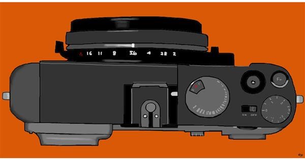 Drawing of Camera by Swimmer - Drawize Gallery!
