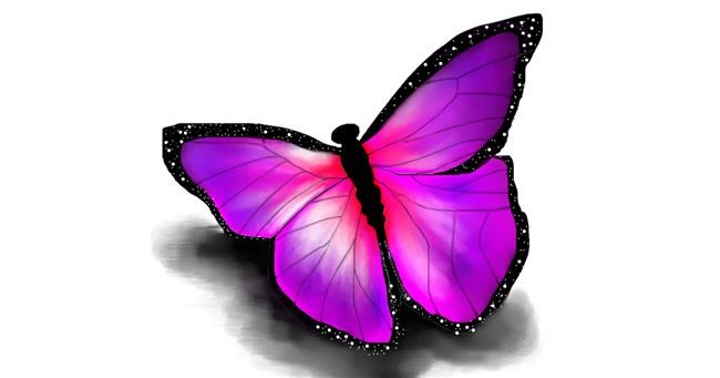 Leptir - crtež od autora: Tokyo - Drawize galerija!