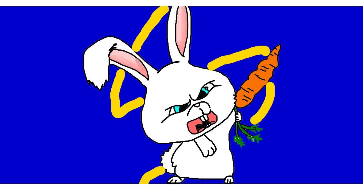 Watch Karely draw Rabbit!