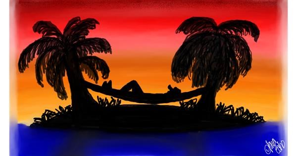 Drawing of Island by Tara - Drawize Gallery!