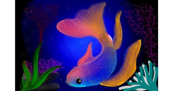 Drawing of Fish by Grace鹿曆 - Drawize Gallery!