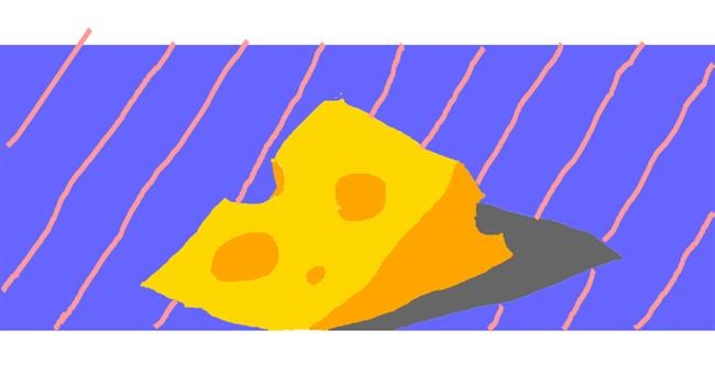 Drawing of Cheese by Man Man - Drawize Gallery!