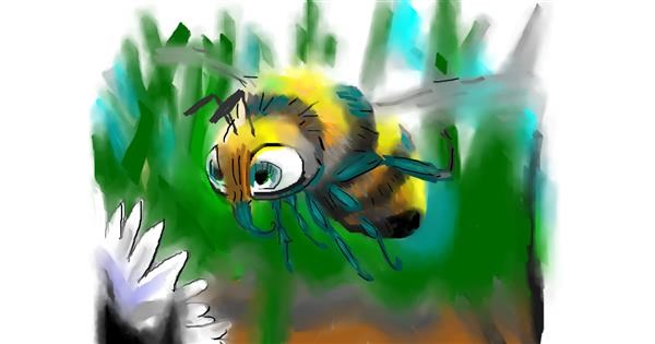 Drawing of Bee by Herbert - Drawize Gallery!