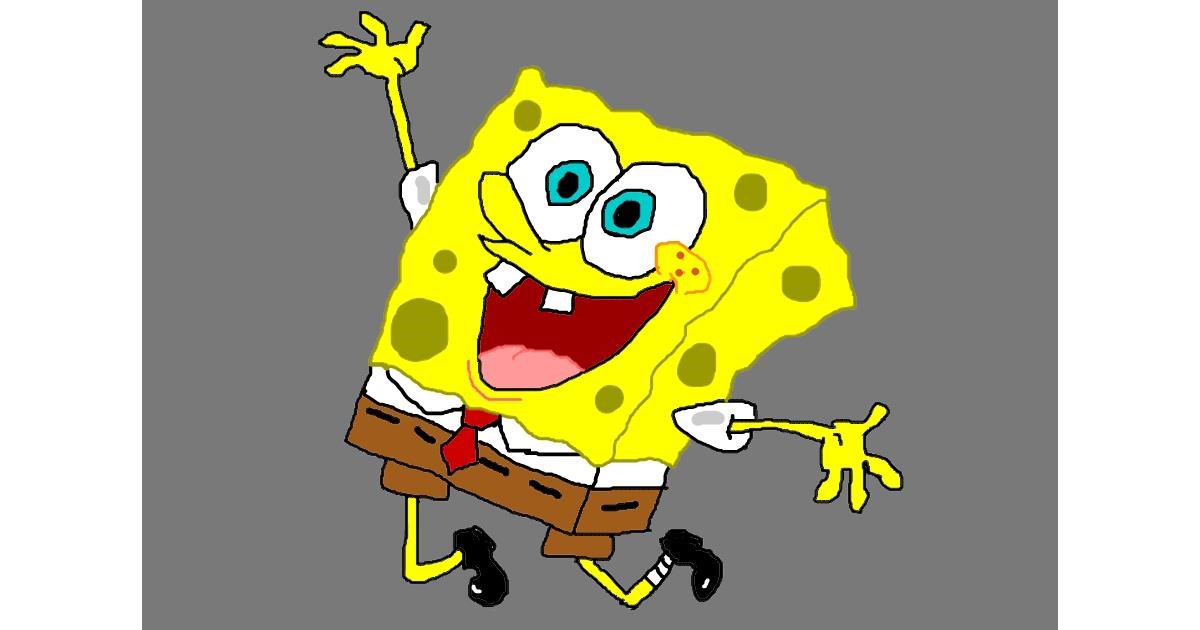 Spužva bob - crtež od autora: Unknown - Drawize galerija!