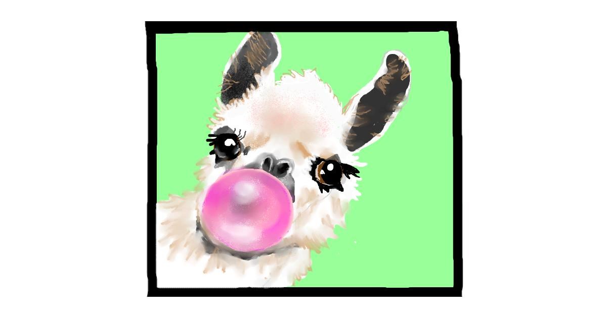 Watch DebbyLee draw Llama!