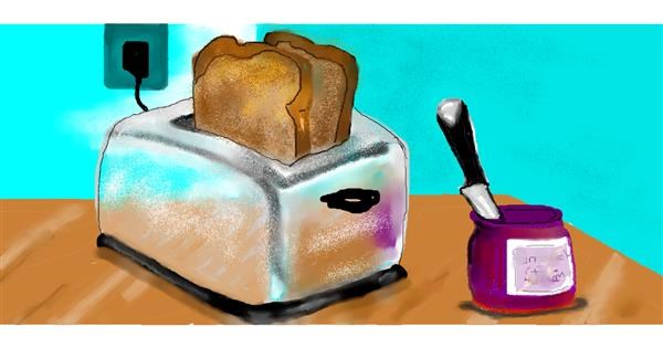 Drawing of Toaster by DebbyLee - Drawize Gallery!