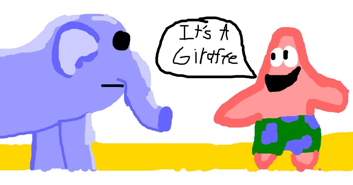 Drawing of Giraffe by Inverted - Drawize Gallery!