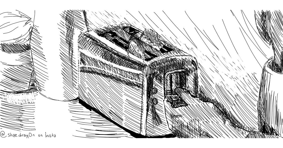 Watch ShaeDrag0n draw Toaster!