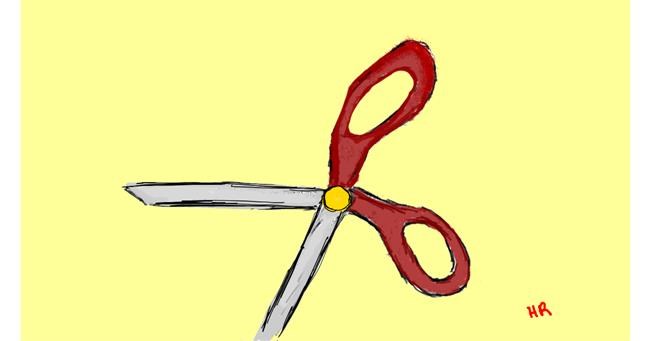 Drawing of Scissors by Obnoxious But Consistent - Drawize Gallery!
