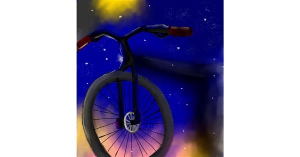 Drawing of Bicycle by Lyv - Drawize Gallery!